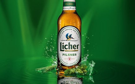 Genießen Sie frisches Licher. Echter Pilsgeschmack traditionell geprägt ...